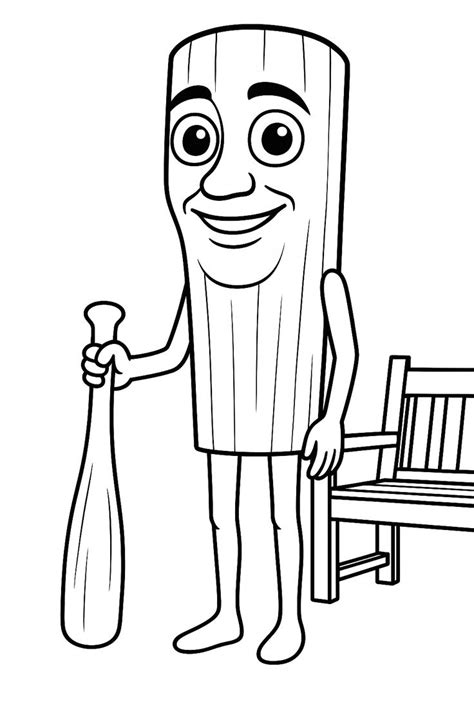 Tung Tung Tung Sahur Para Colorear En 2025 Pegatinas Bonitas Libro De Colores Arte De