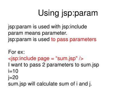 Ppt Using Jsp Directive Powerpoint Presentation Free Download Id3317515