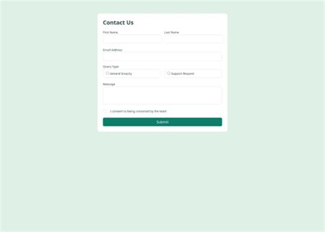 Frontend Mentor Responsive Form Using Bootstrap And Js Coding Challenge Solution