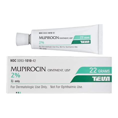Teva Pharmaceuticals Mupirocin Ointment 2 Ingredients Explained