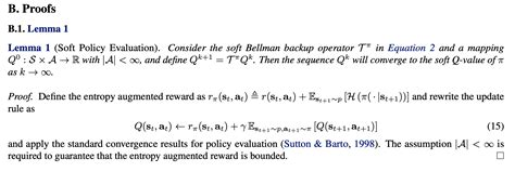 Notes On Soft Actor Critic Off Policy Maximum Entropy Deep