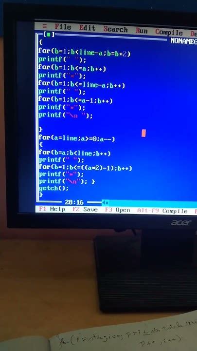 Heart ️ Pattern In C Language Program C Programming Language Clanguage Viral Beginners