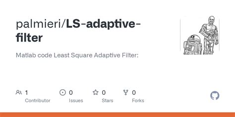 Github Palmierils Adaptive Filter Matlab Code Least Square Adaptive