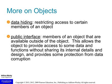 Introduction To Classes And Objects Ppt Web Development Internet