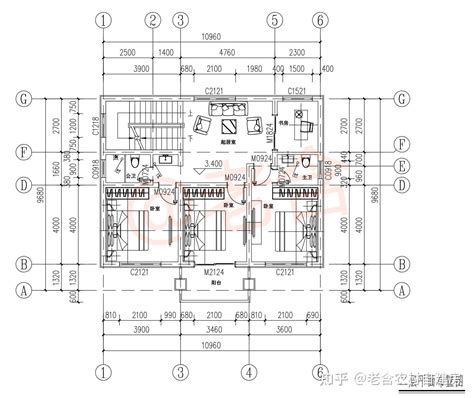 109米农村别墅图纸，结构大气实用，最主要造价仅15万，值得一建 知乎