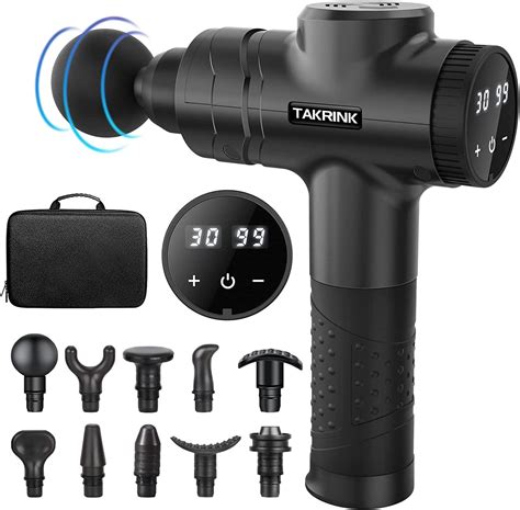 Massage Gun Muscle Massager 30 Speeds Electric Massagers 10 Massage