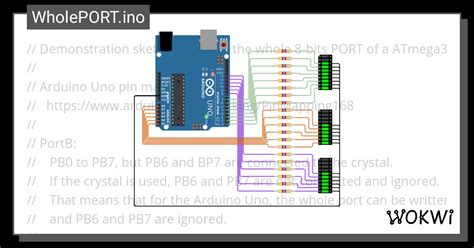 Arduino Uno Parallel Pins To Get More Current Wokwi ESP32 STM32 Arduino Simulator