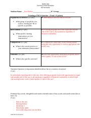 Crafting A PICO Question For End Of Life Care Key Steps And Course Hero