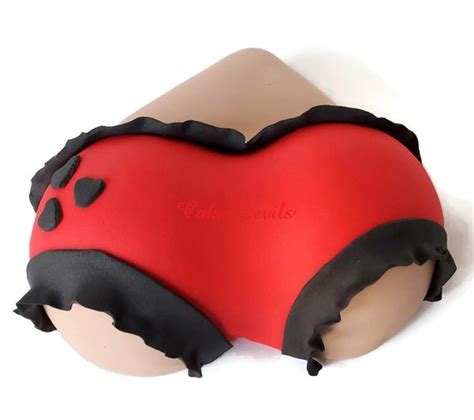 Fondant Sexy Butt Cake Topper Naughty Cake Decorations Erotic