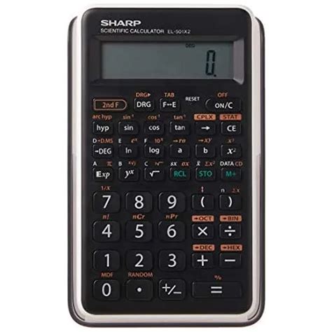 Calculadora Científica De Ingeniería Sharp El501x2bwh Envío Gratis