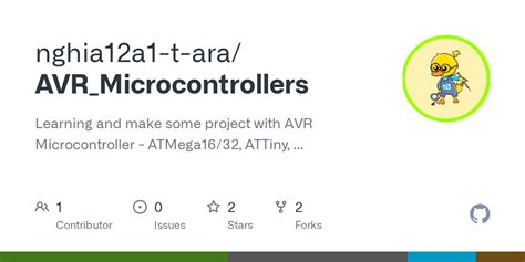 Github Nghia12a1 T Araavrmicrocontrollers Learning And Make Some