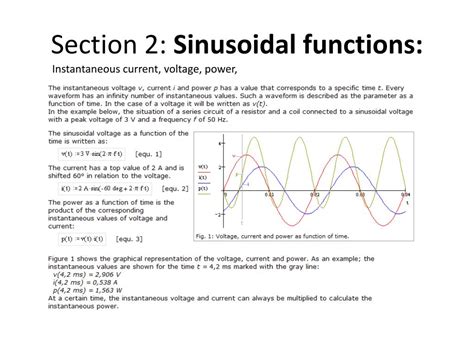 Ppt Section 2 Sinusoidal Functions Powerpoint Presentation Free