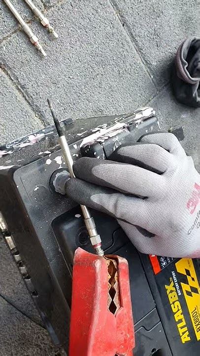 디젤 차량 예열플러그 가열플러그 테스트 영상 Youtube