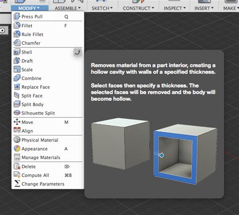 How To Create A Shell Autodesk Community