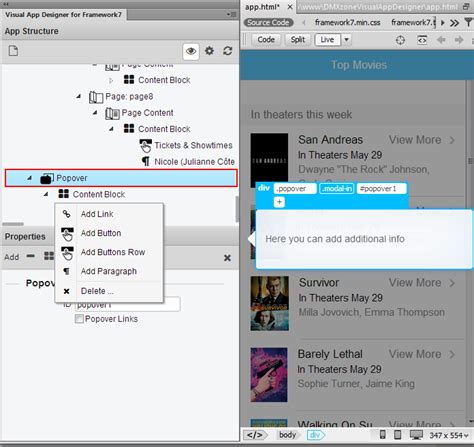 Components Included In Dmxzone Visual App Designer Dmxzonecom