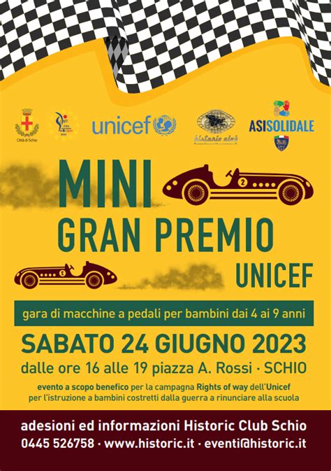 Mini G P Historic Unicef Historic Club Schio