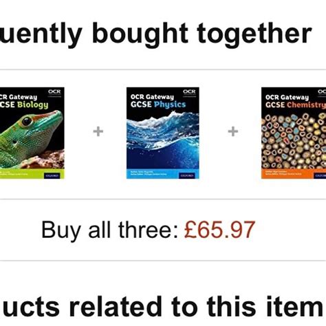 Ocr Gcse Science Textbooks In Epping Forest Für £ 40 00 Zum Verkauf Shpock At