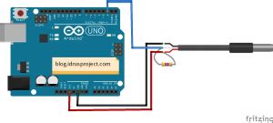 Cara Mengakses Sensor Suhu Waterproof DS18B20 Menggunakan Arduino