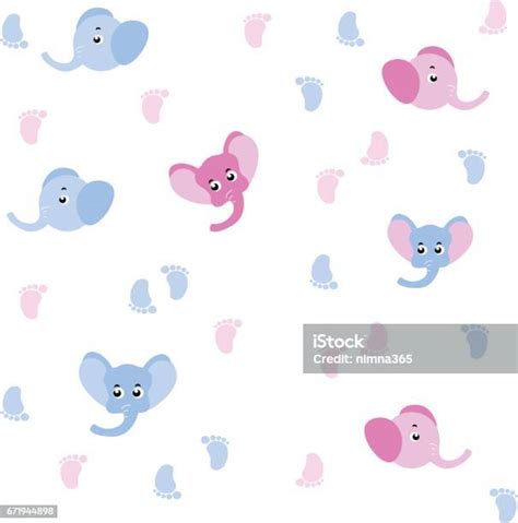 아기 발자국과 완벽 한 패턴 레코드 아날로그 오디오에 대한 스톡 벡터 아트 및 기타 이미지 레코드 아날로그 오디오 아기 걷기 Istock