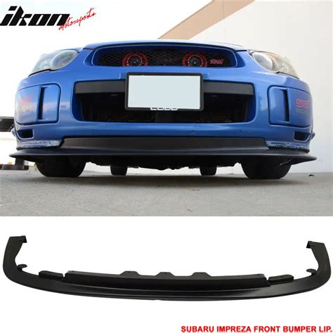Fit For 2004 2005 Subaru Impreza Wrx Sti V Limited Front Bumper Lip Pp Spoiler In Bumpers From