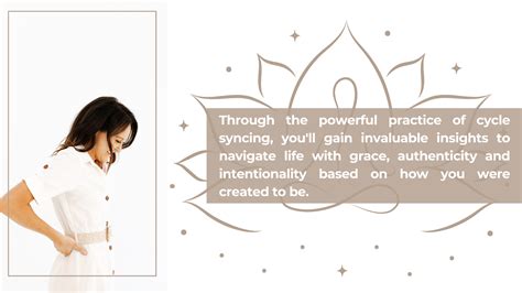 Cycle Syncing 101 DEDRA WEIGMAN CO