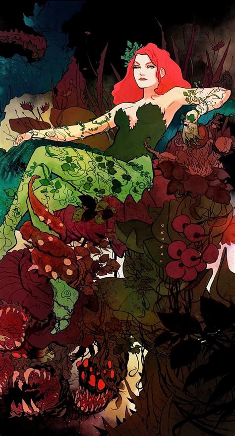 Poison Ivy Batman Comic Wallpaper