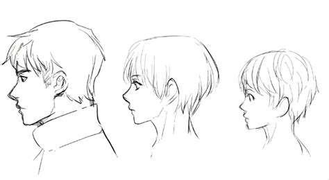 눈 옆모습 그리는 법