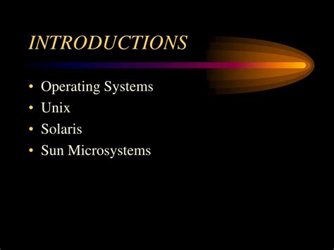 Ppt The Solaris Operating Systems Powerpoint Presentation Free