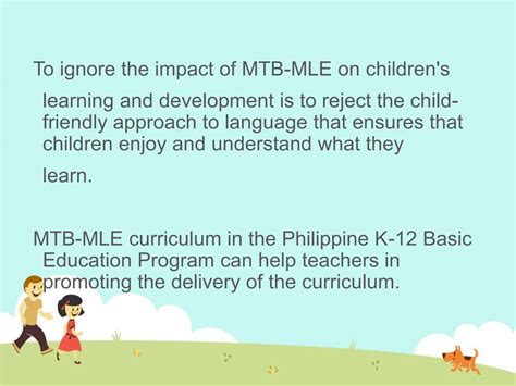 Mother Tongue Based Multilingual Education Framework Pptx Education