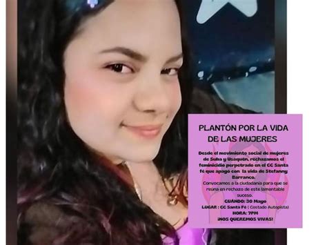 Feminicidio De Steffany Barranco En Vivo Plantón Por El Feminicidio