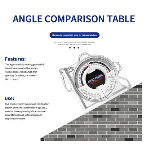 각도 측정기 자기 각도 탐지기 경사 각도기 경사계 레벨 미터 경사계 측량 배관용 휴대용 측정 장비 경사 실내 Temu Republic Of Korea