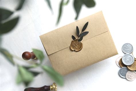 실링 왁스 스티커 Sealing Wax Sticker 청첩장 선물 포장 카드