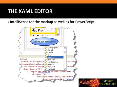 PPT Get Your XAML On Using PowerBuilders XAML Editor PowerPoint