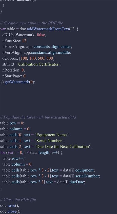 Data Extraction From Scanned Pdf Files Code Is Not Rlearnjavascript