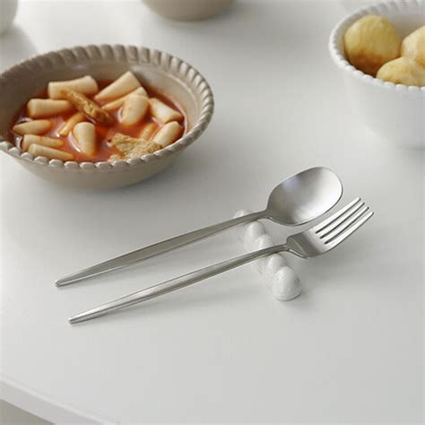 오블롱 수저받침 감도 깊은 취향 셀렉트샵 29cm