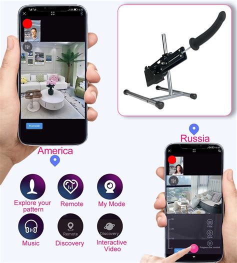 Roussan App Controlled Sex Machine Flexible Powerful