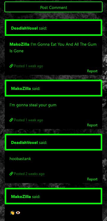 「af Css」neon Voxel Theme On Toyhouse