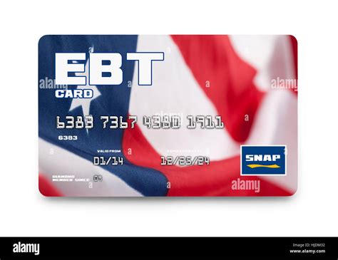 Government EBT Snap Card Isolated On White Background Stock Photo Alamy