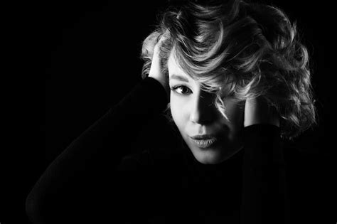 Premium Photo Portrait Of A Young Girl Blonde