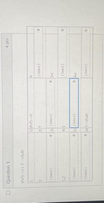 Solved Please Fill In This Table Please Only Use The Type