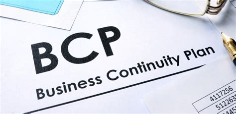 BCP Build Your Business Continuity Plan In Steps