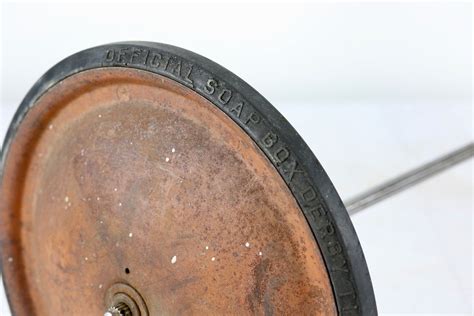 Vintage Soap Box Derby Wheels Official Tires Man Cave Decor Etsy