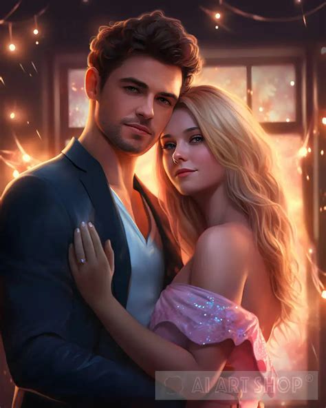 Romantic Fantasy Couple Portrait