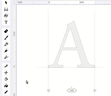 Fonts How To Globally Set Guides In Fontlab Graphic Design Stack