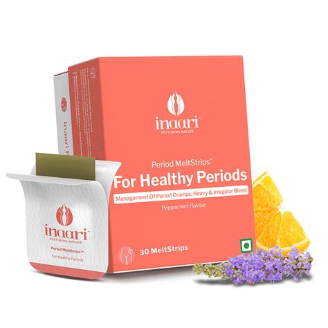 Inaari Period Oral Strips For Healthy Periods Management Of Period
