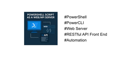 powershell script as a web api server vcrocs