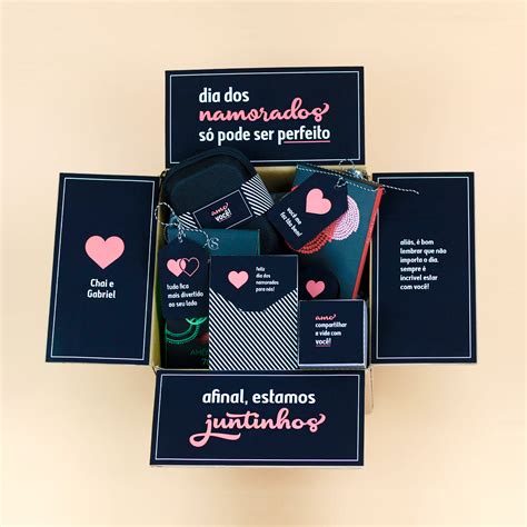 Kit Dia Dos Namorados Perfeito Namorada Criativa Por Chaiene Morais