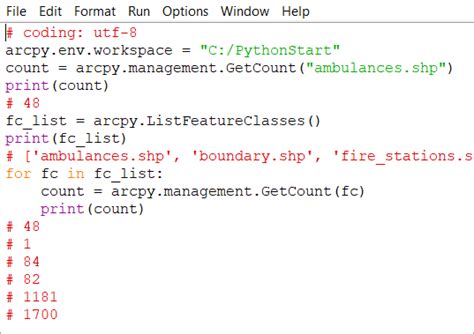 Начало работы с Python в Arcgis Pro Documentation
