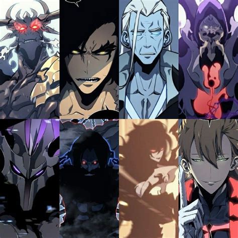 All Monarchs Solo Leveling Em 2024 Personagens De Anime Desenho De