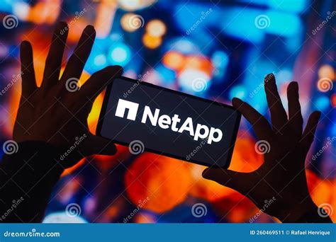 Netapp Company Logo Editorial Image 105556290